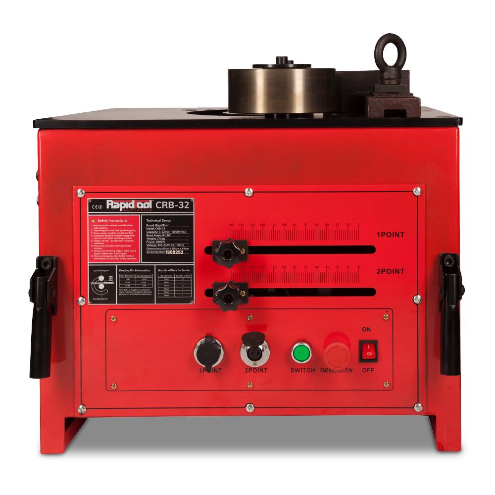 RAPIDTOOL 220-240V INDUSTRIAL ELECTRIC 6-32MM REBAR BENDER – Topshelf Tools