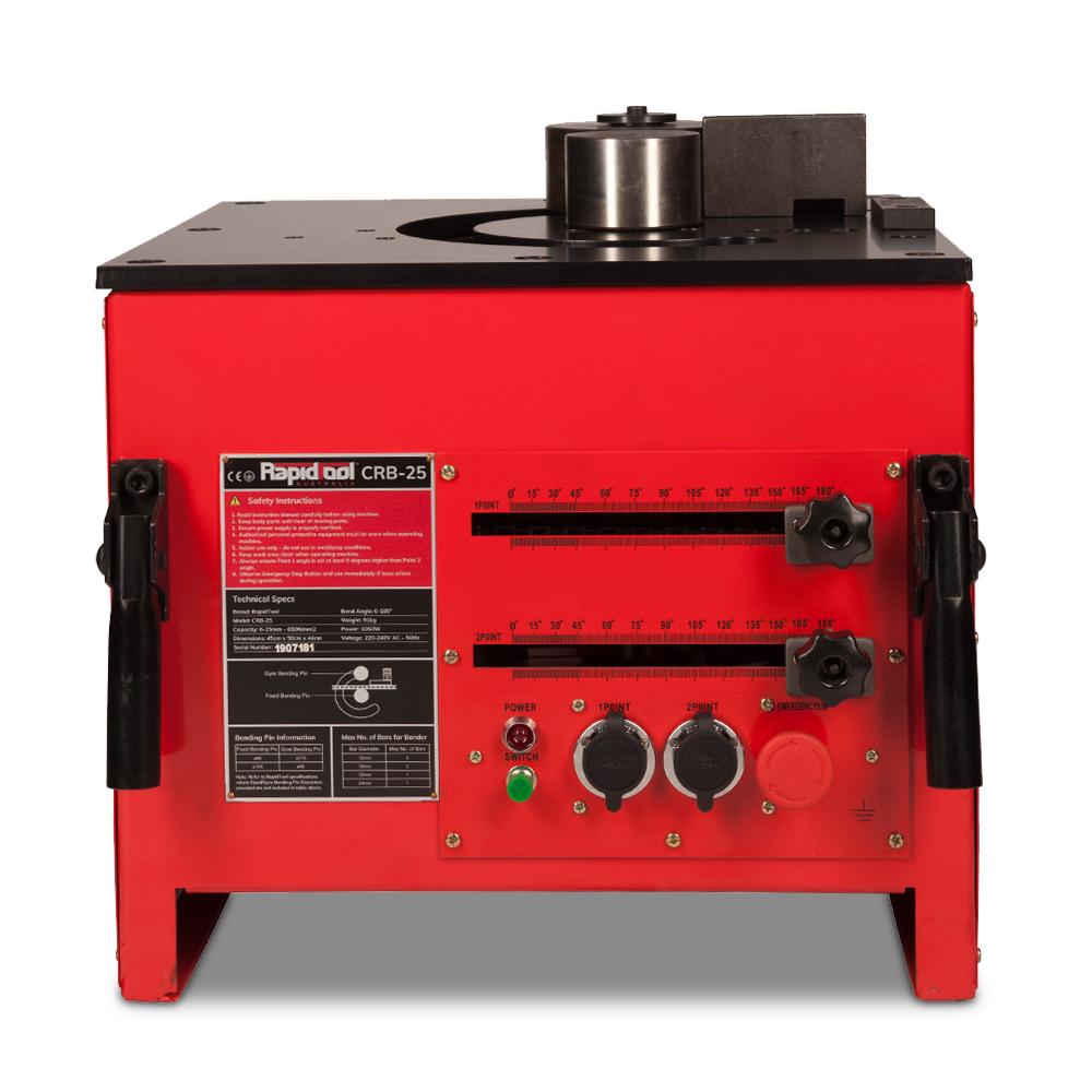 RAPIDTOOL 220-240V INDUSTRIAL ELECTRIC 6-25MM REBAR BENDER – Topshelf Tools