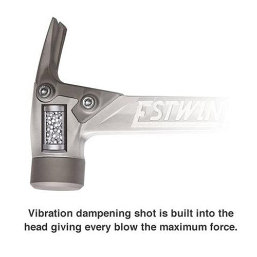 Estwing AL-Pro 14oz Aluminium Claw Milled Face Hammer 406mm - EWALBLM ...