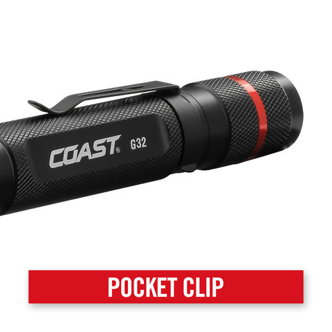 G32 - Coast Pure Beam Focusing LED Torch - 355 Lumens 2 X AA – Topshelf ...