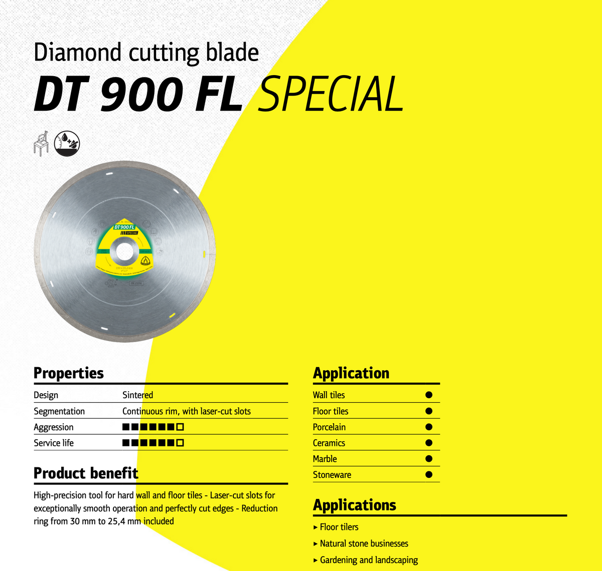 Klingspor DT 900 FL Special 350mm - 331050 – Topshelf Tools